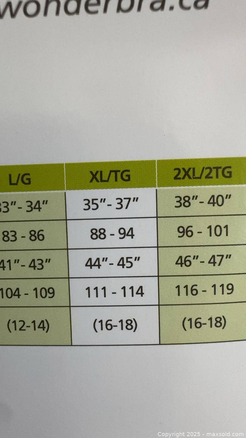 WonderBra firm control panty XL | Maxsold