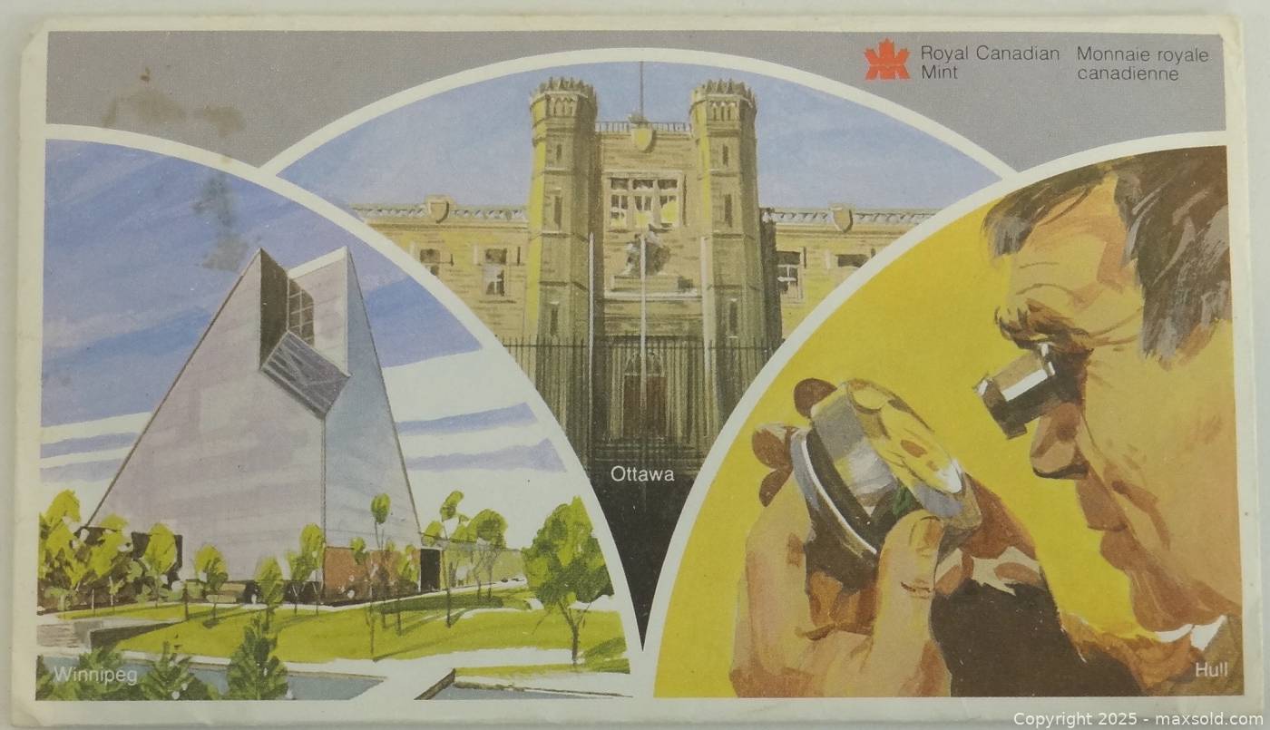 1981 Royal Canadian Mint Uncirculated Coin Set | Maxsold