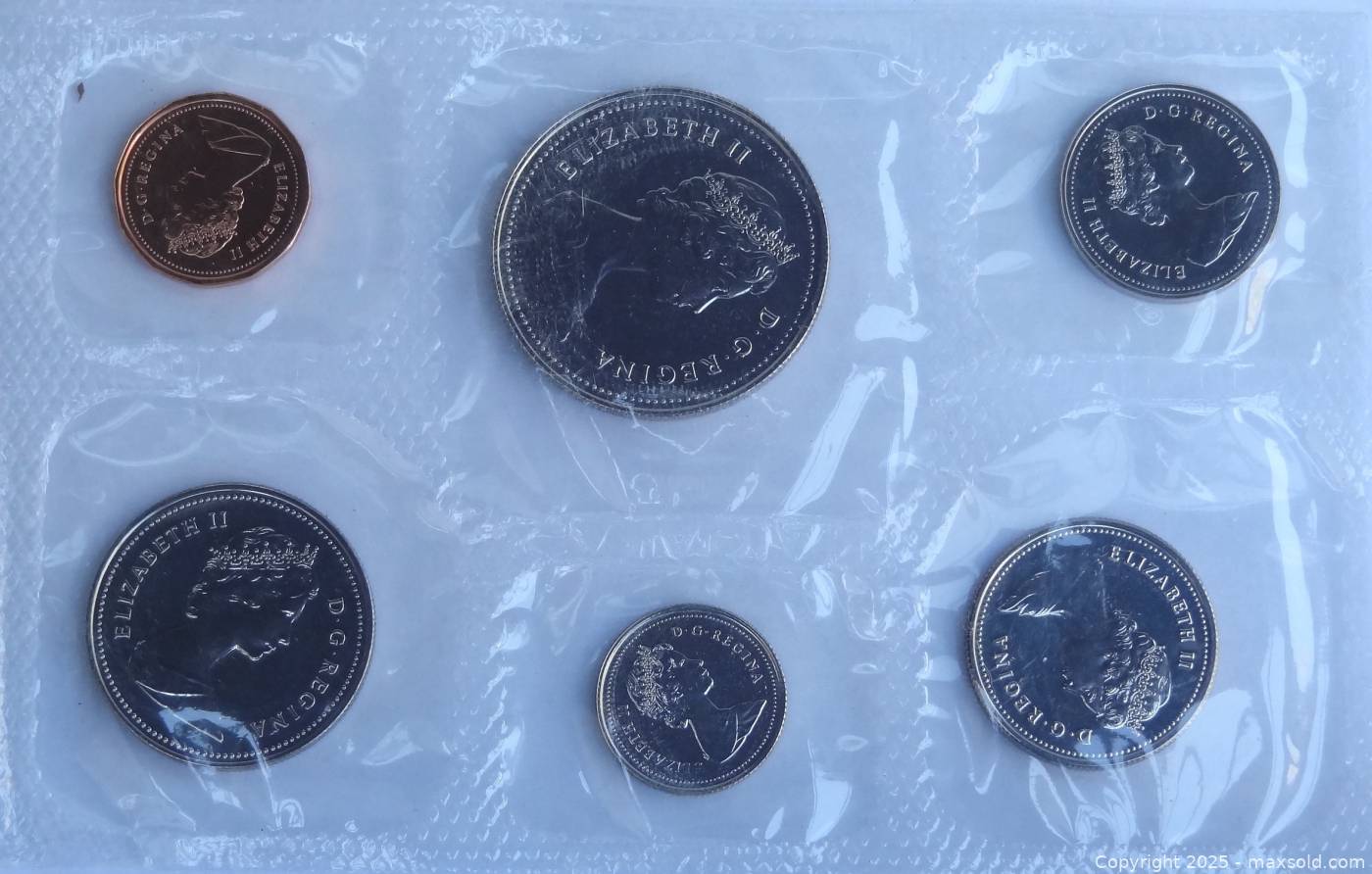 1985 Royal Canadian Mint uncirculated coin set | Maxsold