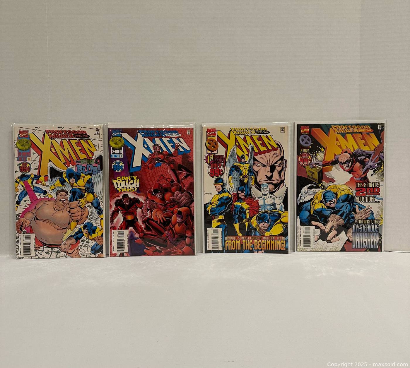Professor Xavier and the X-Men Issues 1-9 | Maxsold