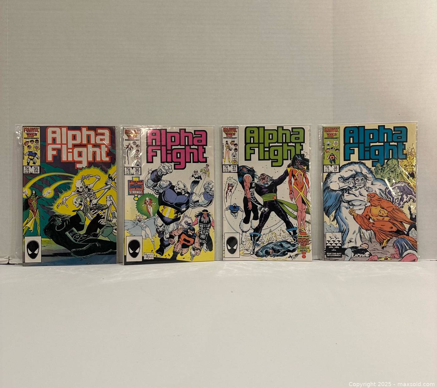Marvel Alpha Flight Comics Issues 30-38 | Maxsold