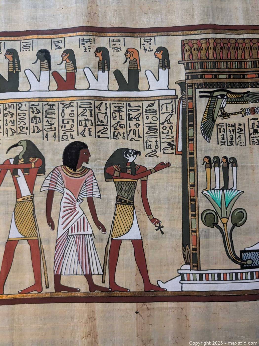 Papyrus Egyptian Art Prints | Maxsold