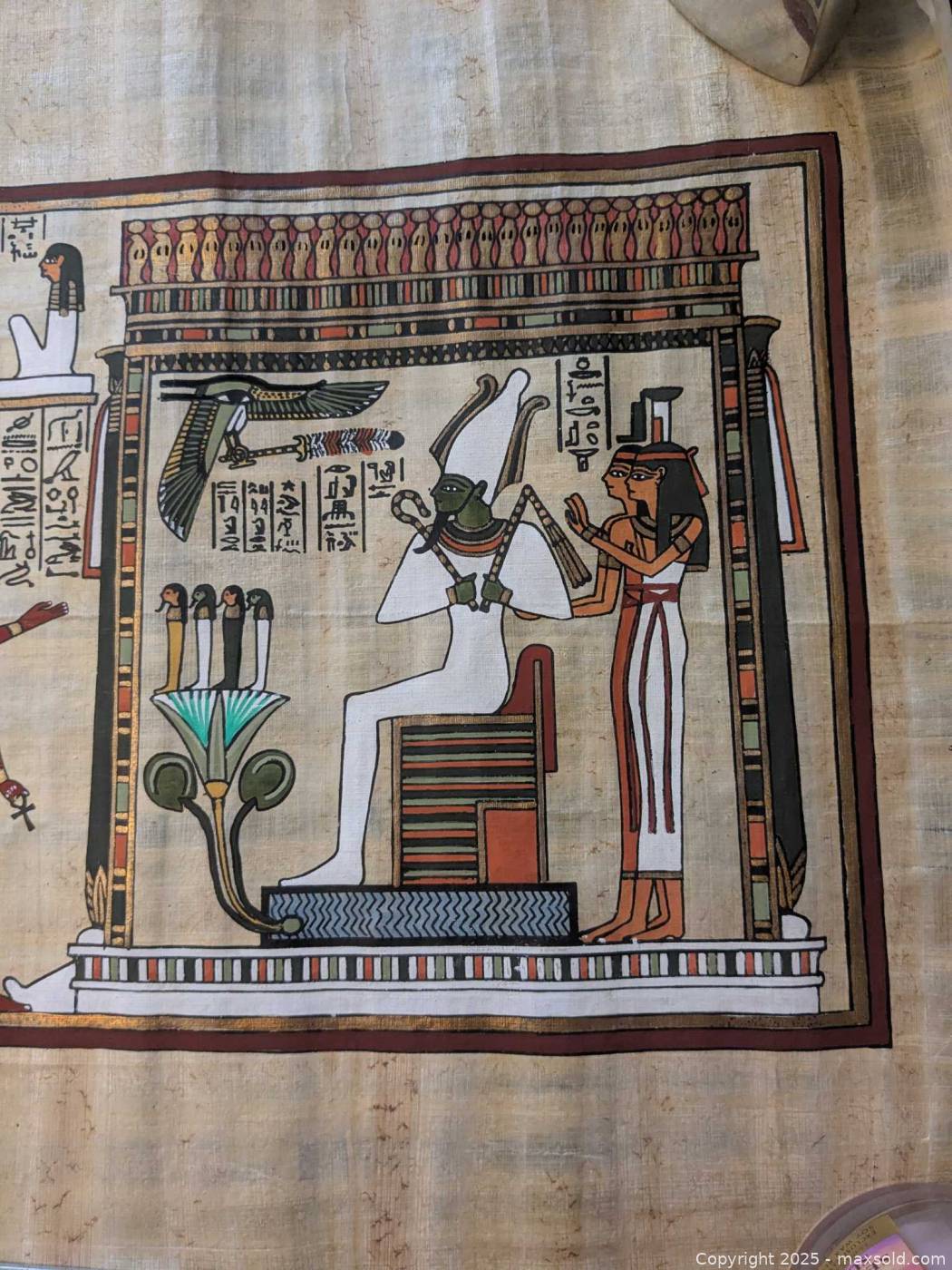 Papyrus Egyptian Art Prints | Maxsold