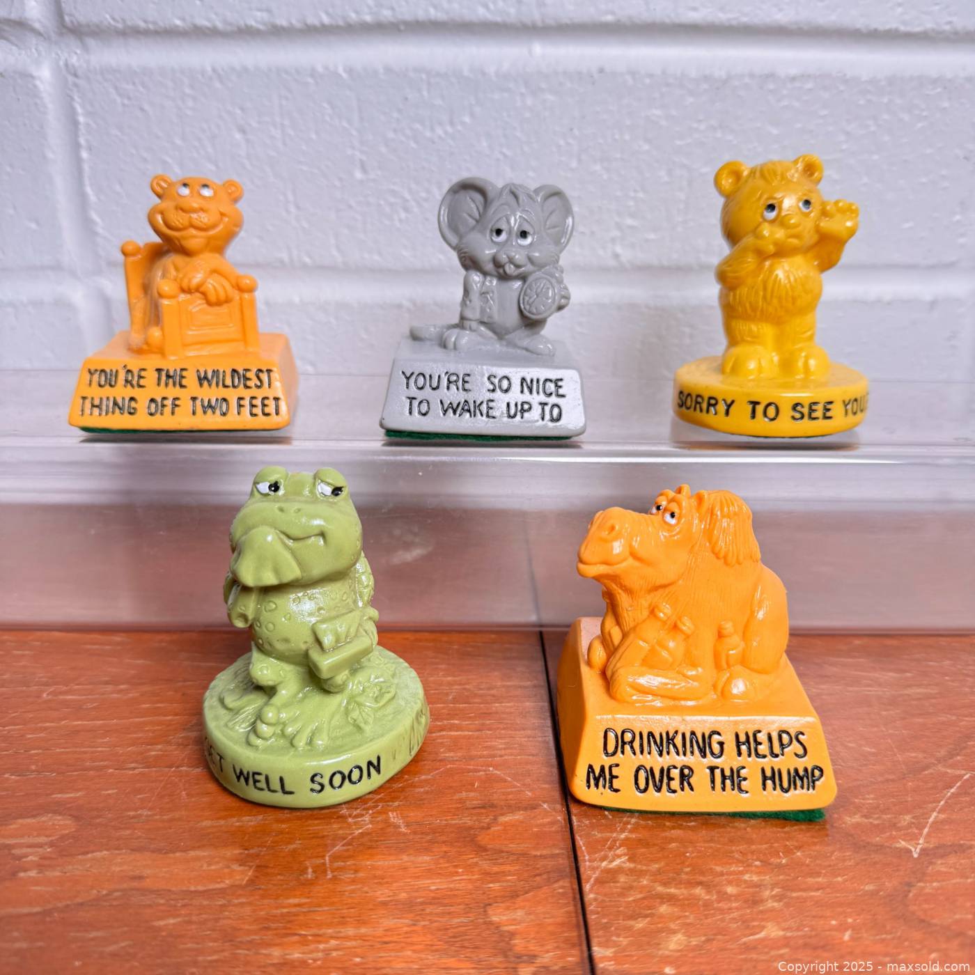 Vintage 1970s Russ Greetings mini statues | Maxsold