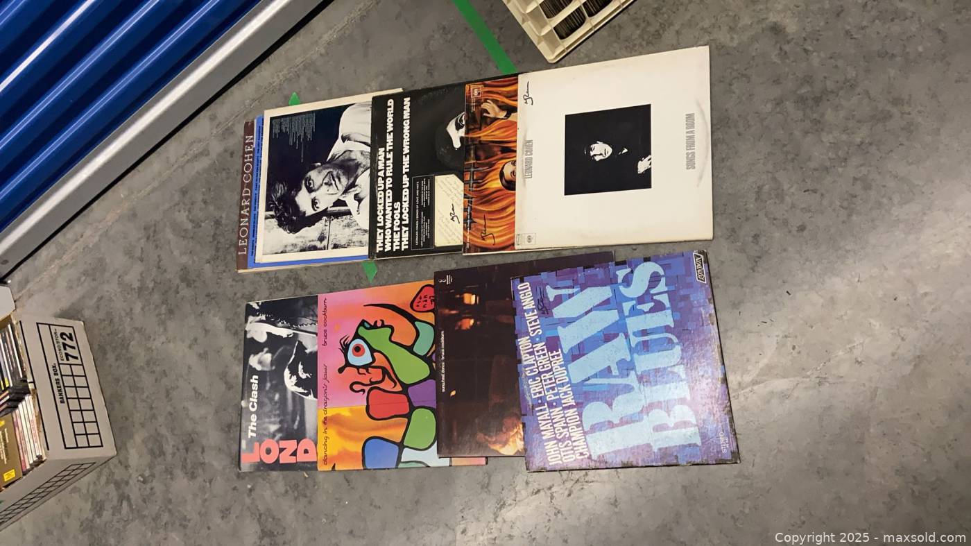 12" Vinyl LP Records c.1960s–1980s (15) | Maxsold