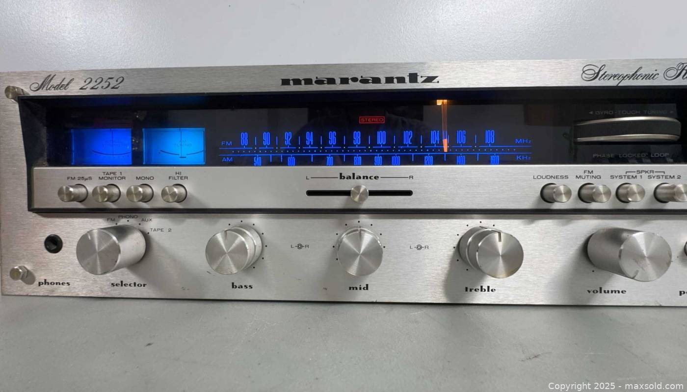Marantz Model 2252 Stereophonic Receiver | Maxsold