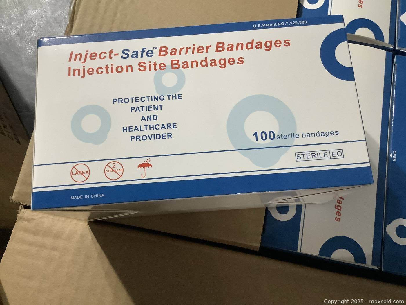 60 Inject-Safe Barrier Bandage boxes | Maxsold