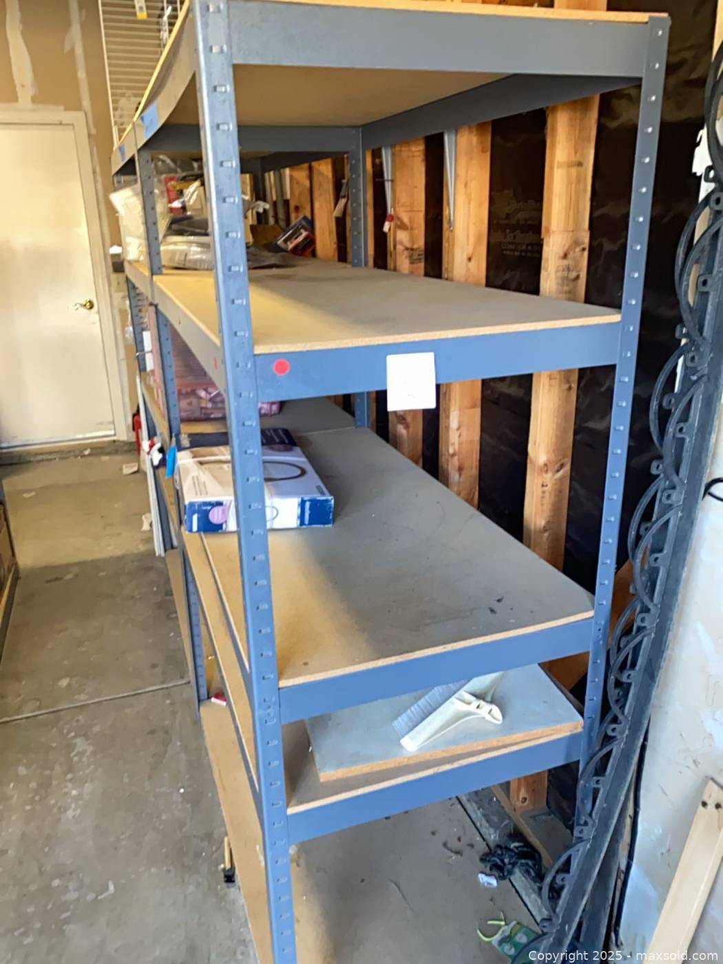 8 Metal Frame Storage Racks | Maxsold