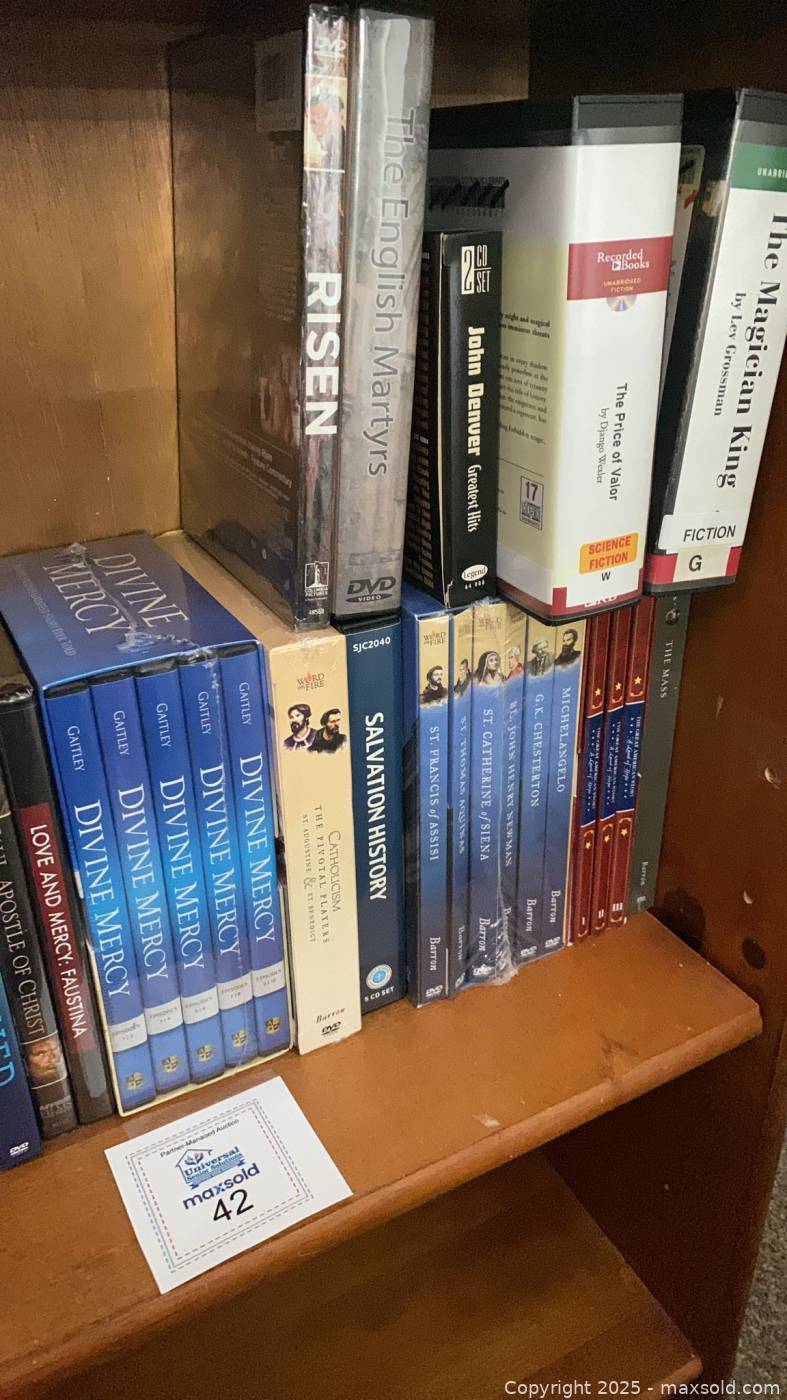 Christian Educational DVDs, CDs, Books | Maxsold