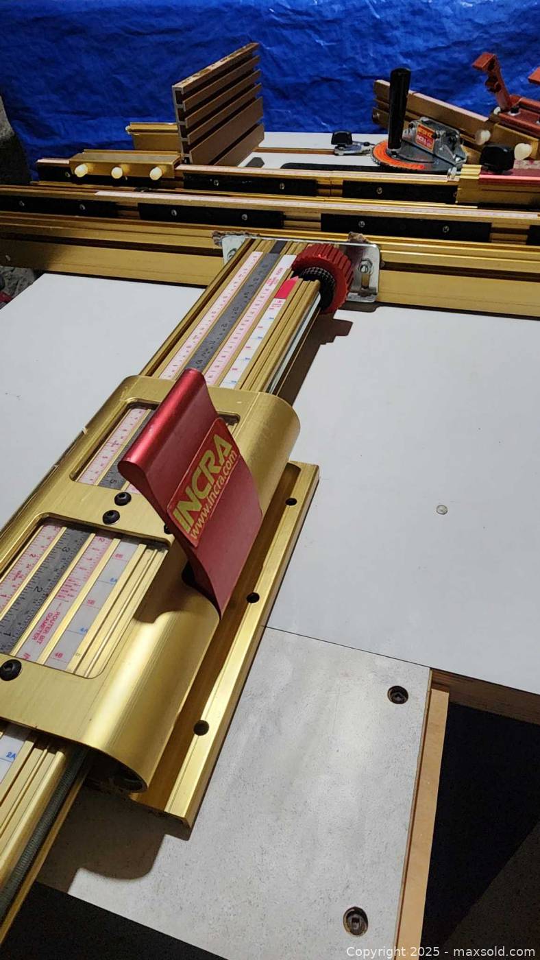 Incra router table top with LS Positioner fence system | Maxsold