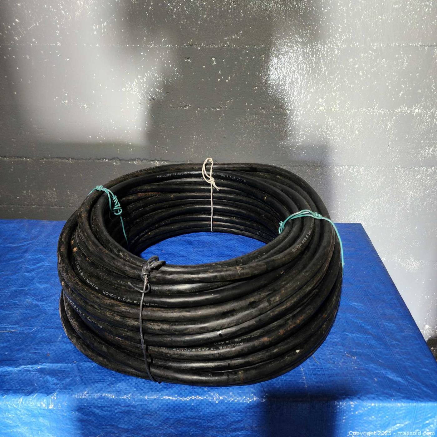 Phillips 12 AWG-2 Python Type S Cable 52 m | Maxsold