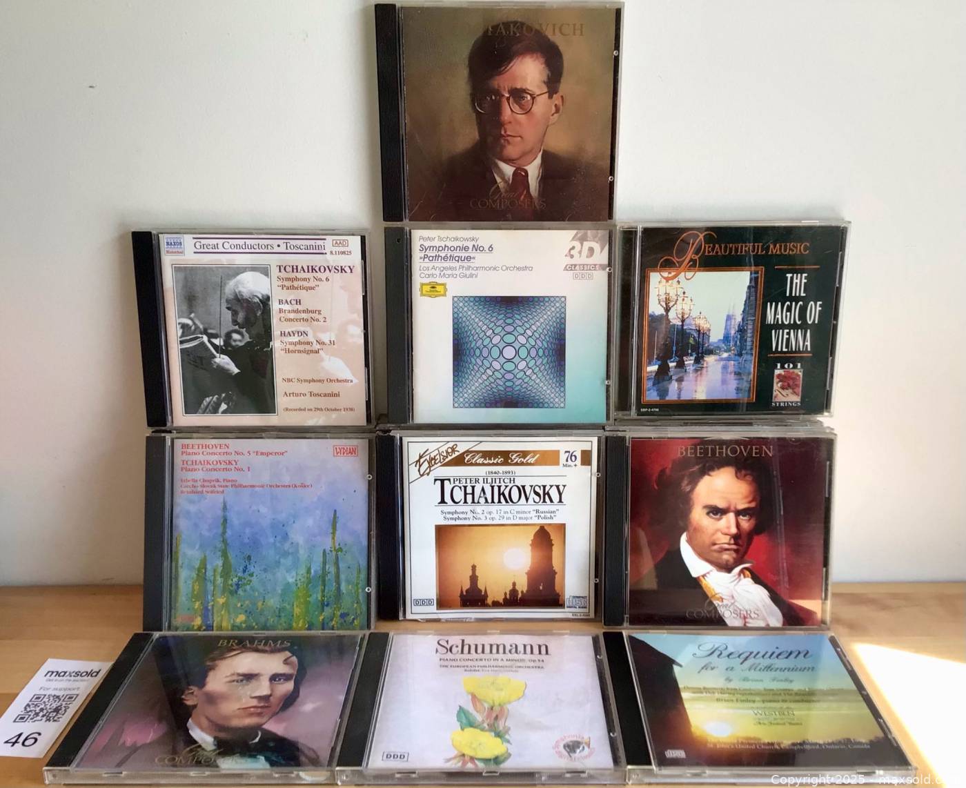 Classical music CD lot – 18 discs | Maxsold
