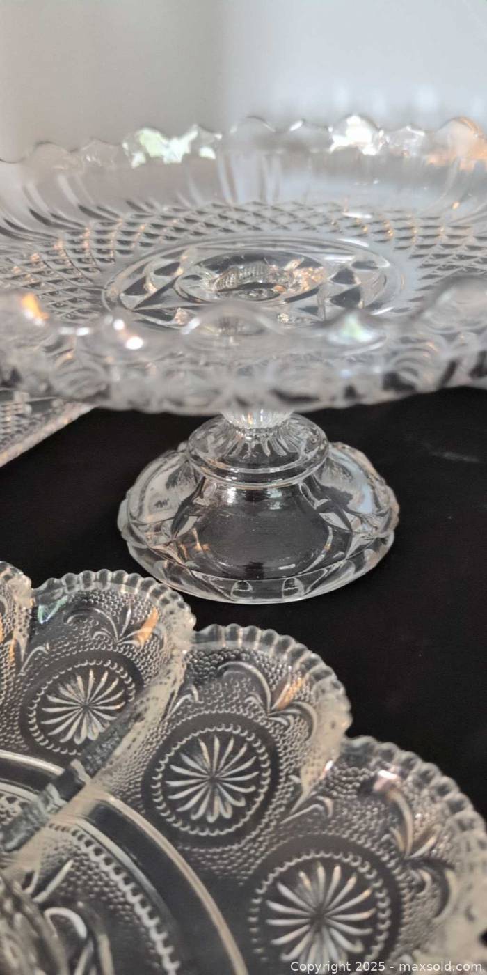 Anchor Hocking Wexford glassware lot, 9 pcs | Maxsold