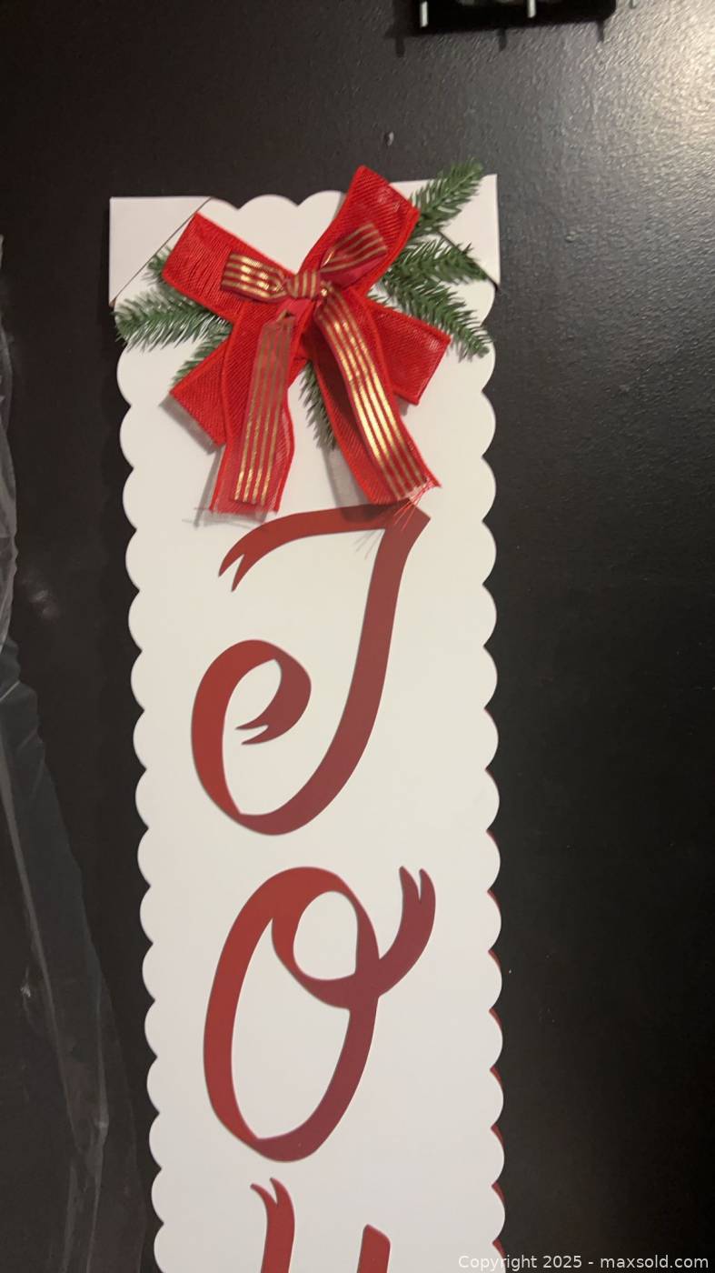 Threshold Christmas Joy Leaner Sign | Maxsold