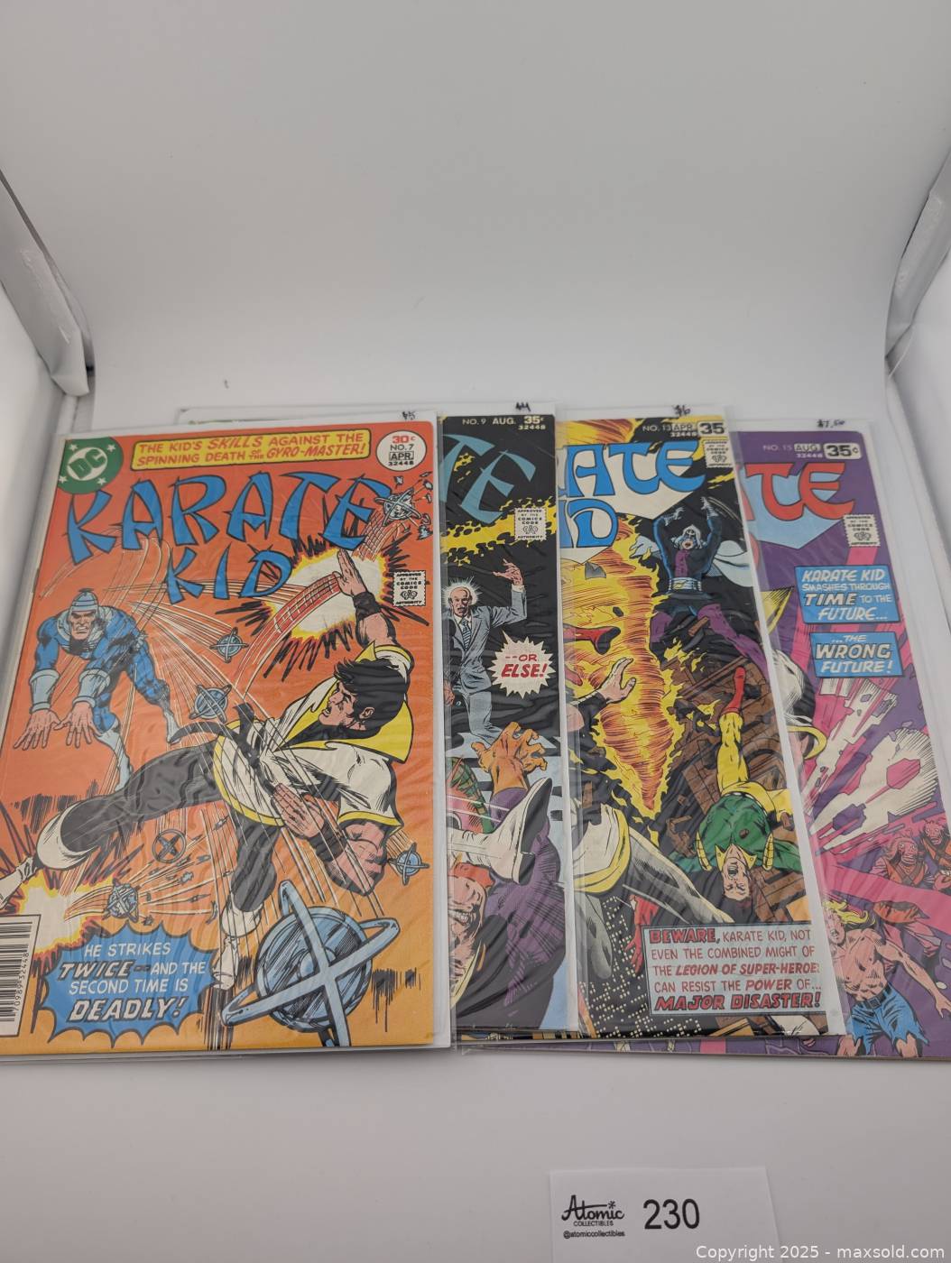 1970s DC Karate Kid comic books x12 | Maxsold