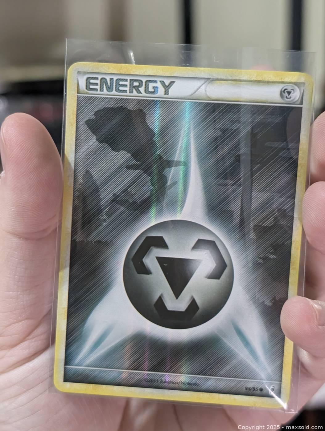 Pokémon Holo Steel Energy #95 Call of Legends | Maxsold