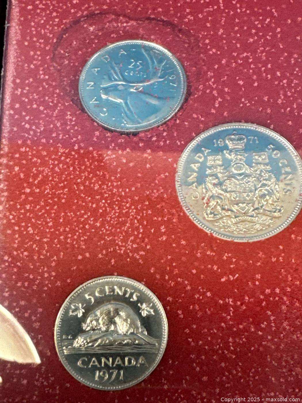 1971 Royal Canadian Mint 7-Coin Uncirculated Set | Maxsold