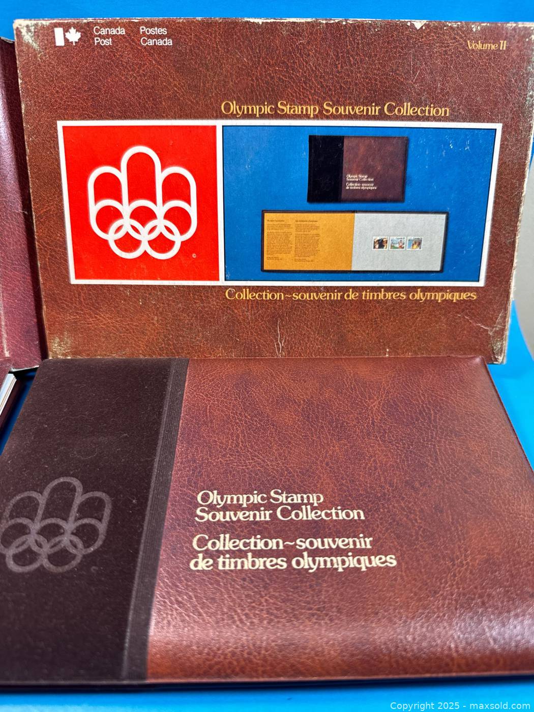Canada Post 1976 Olympic Stamp Souvenir Collection Volumes I & II | Maxsold