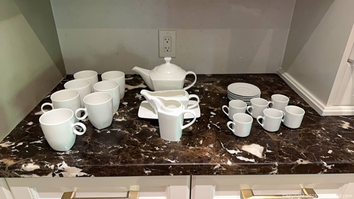 Maxwell & Williams Cashmere Tea Service & Iona Hellas Espresso Set ...