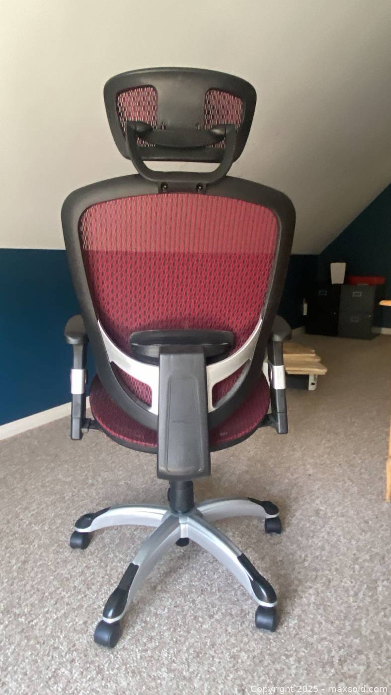 Ergonomic Mesh Office Chair with Headrest | Maxsold