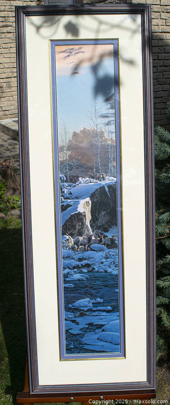 Rod Frederick "Breaking the Ice" signed limited edition print | Maxsold