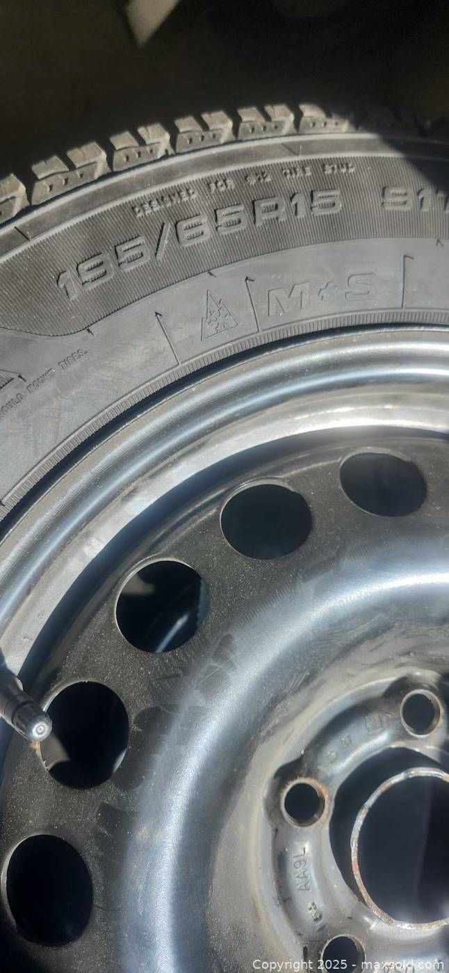 Goodyear Ultra Grip winter tires 195/65R15 set of 4 | Maxsold