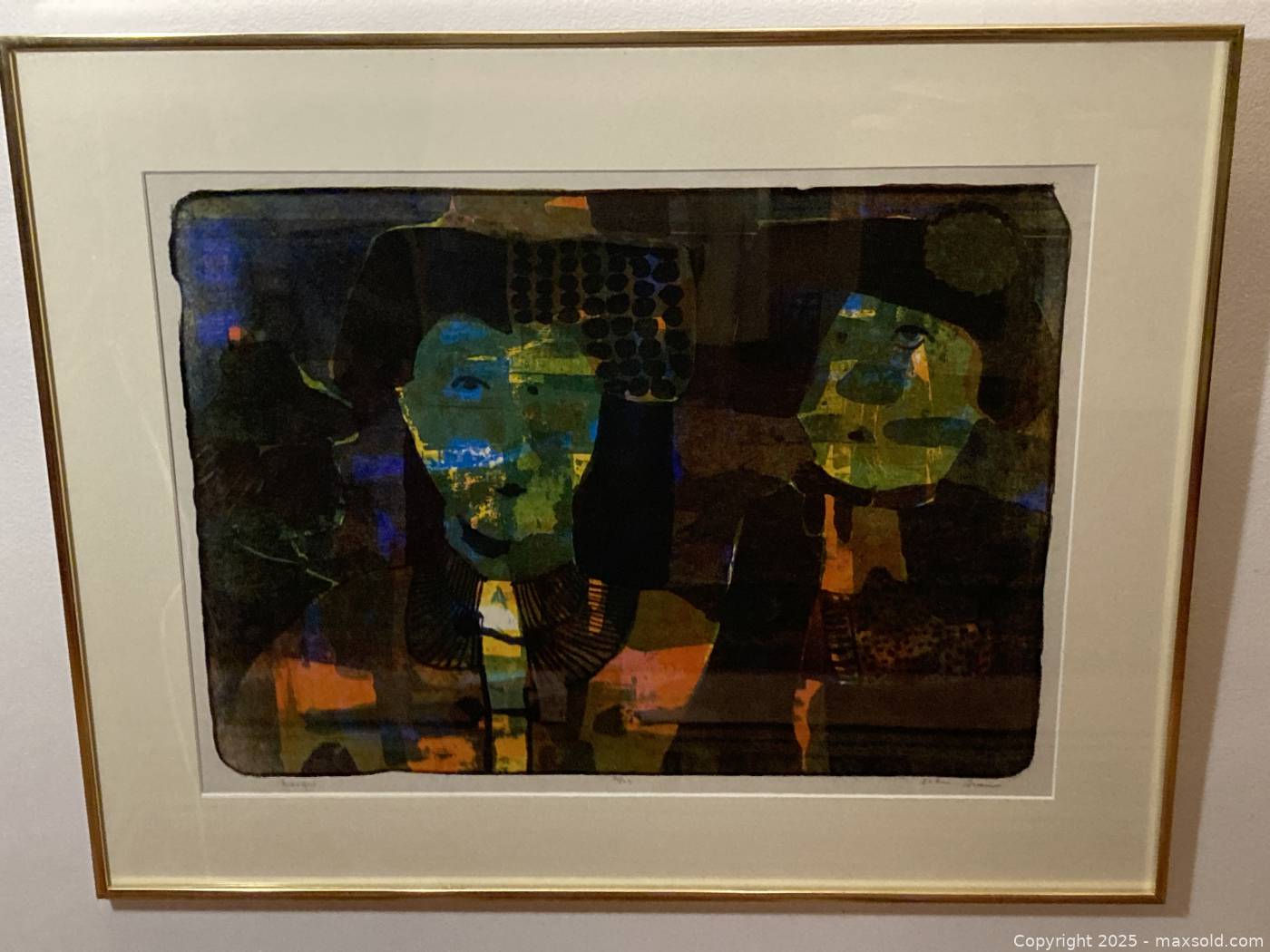 John Harold Thomas Snow lithograph Masque 21/23 | Maxsold