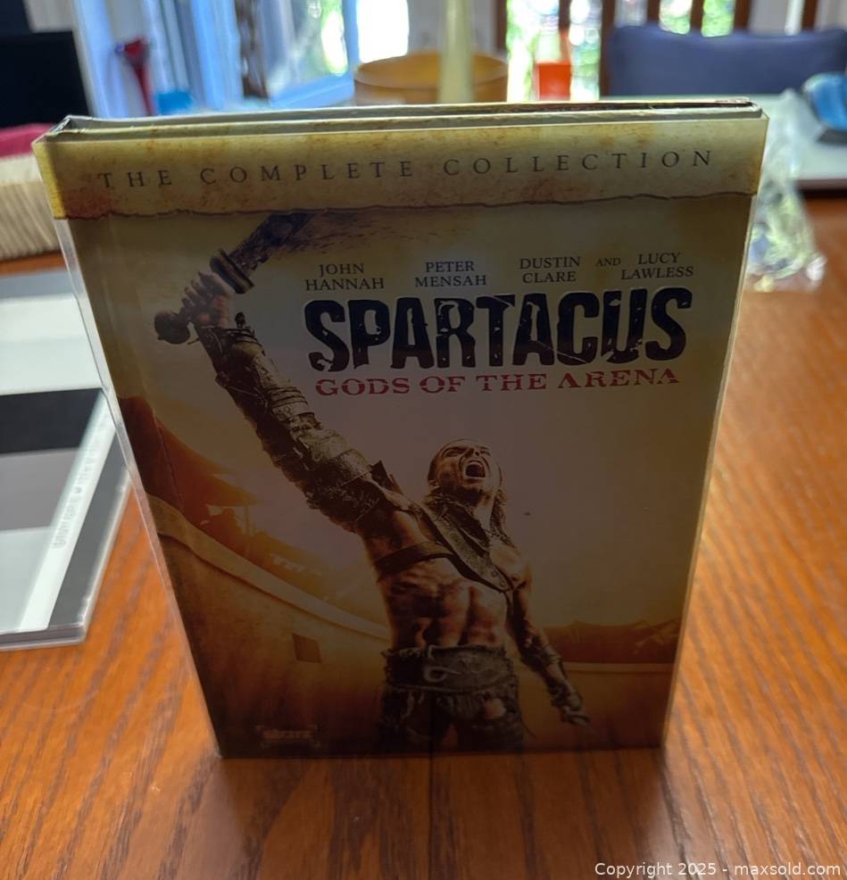 Spartacus Blood and Sand & Gods of the Arena DVD box sets | Maxsold