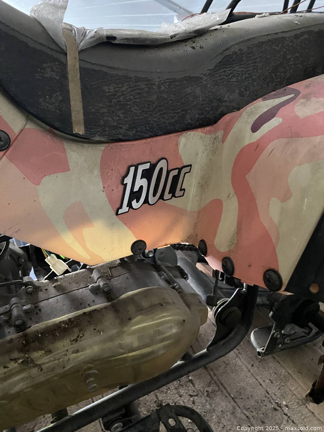 150cc camo 4-wheeler ATV project | Maxsold