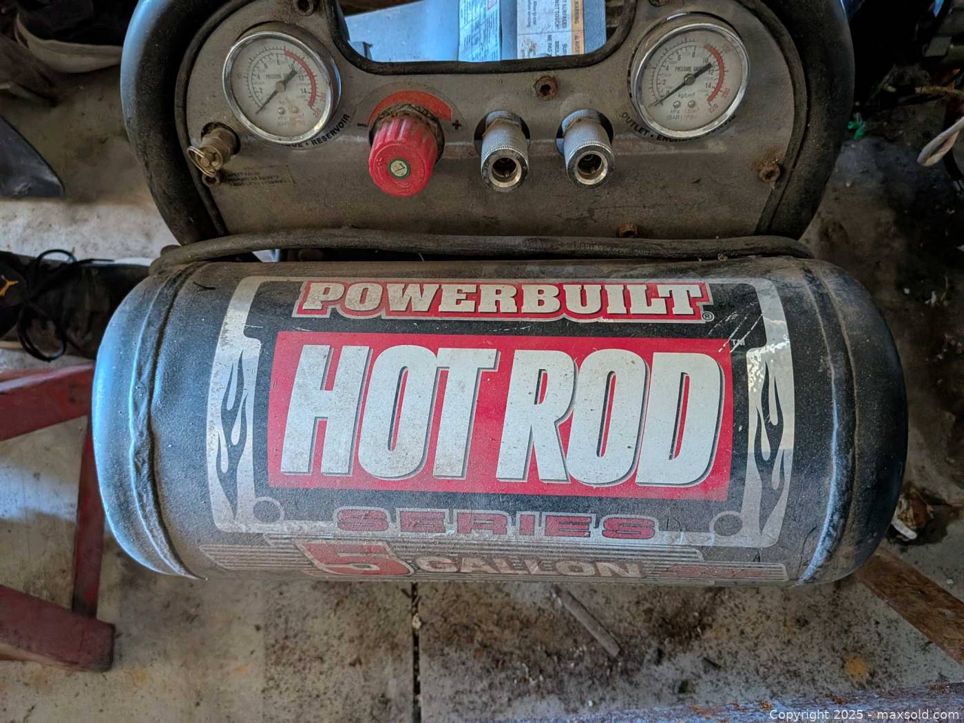 Powerbuilt Hot Rod Series 5-Gal 125 PSI Air Compressor | Maxsold