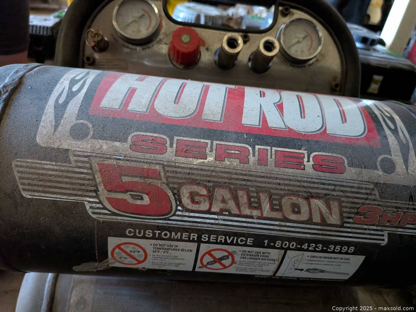 Powerbuilt Hot Rod Series 5-Gal 125 PSI Air Compressor | Maxsold