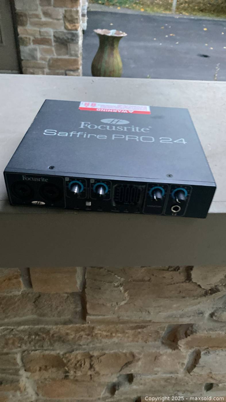 Focusrite Saffire Pro 24 audio interface | Maxsold