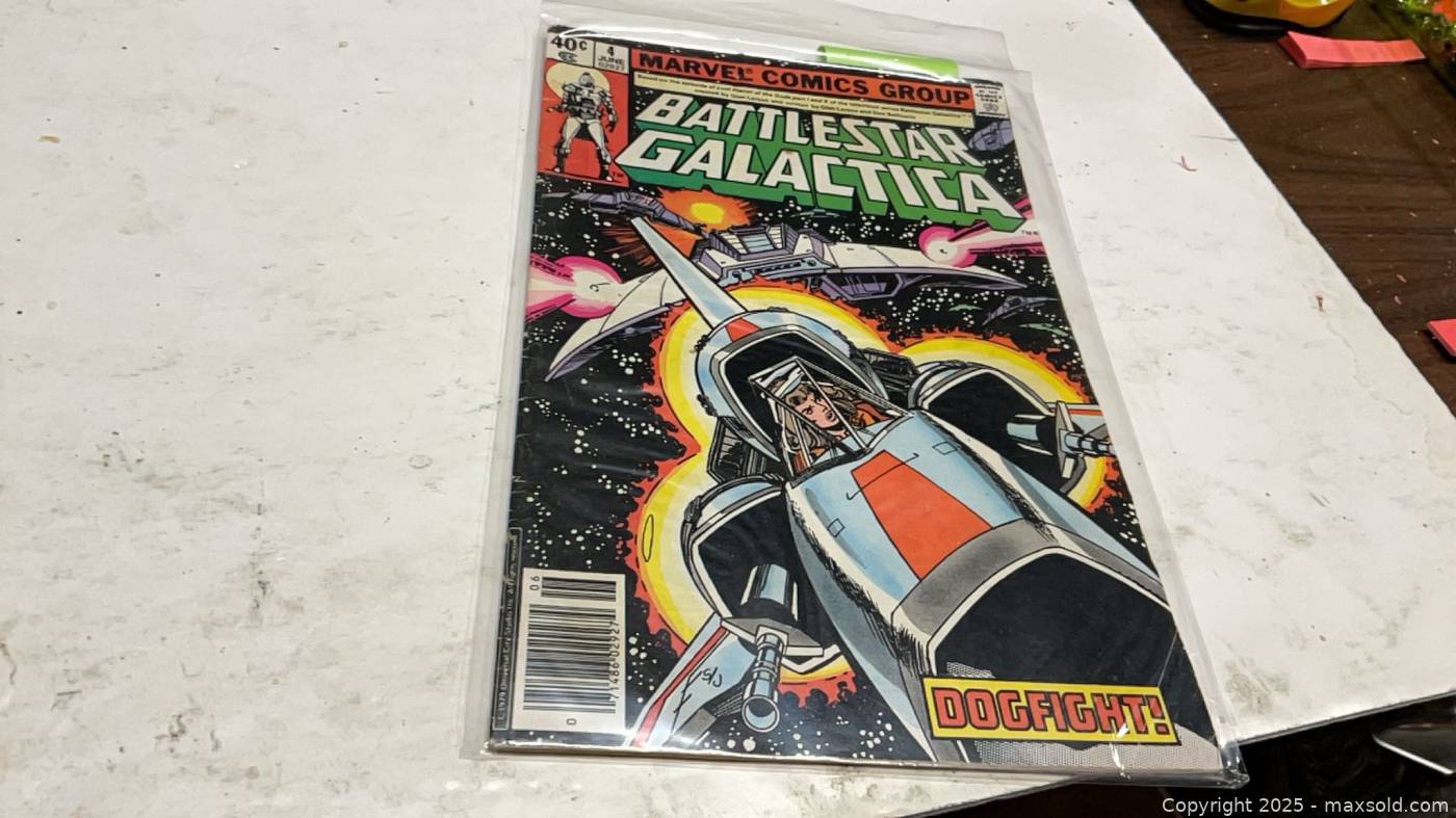 Marvel Battlestar Galactica comic #4 | Maxsold