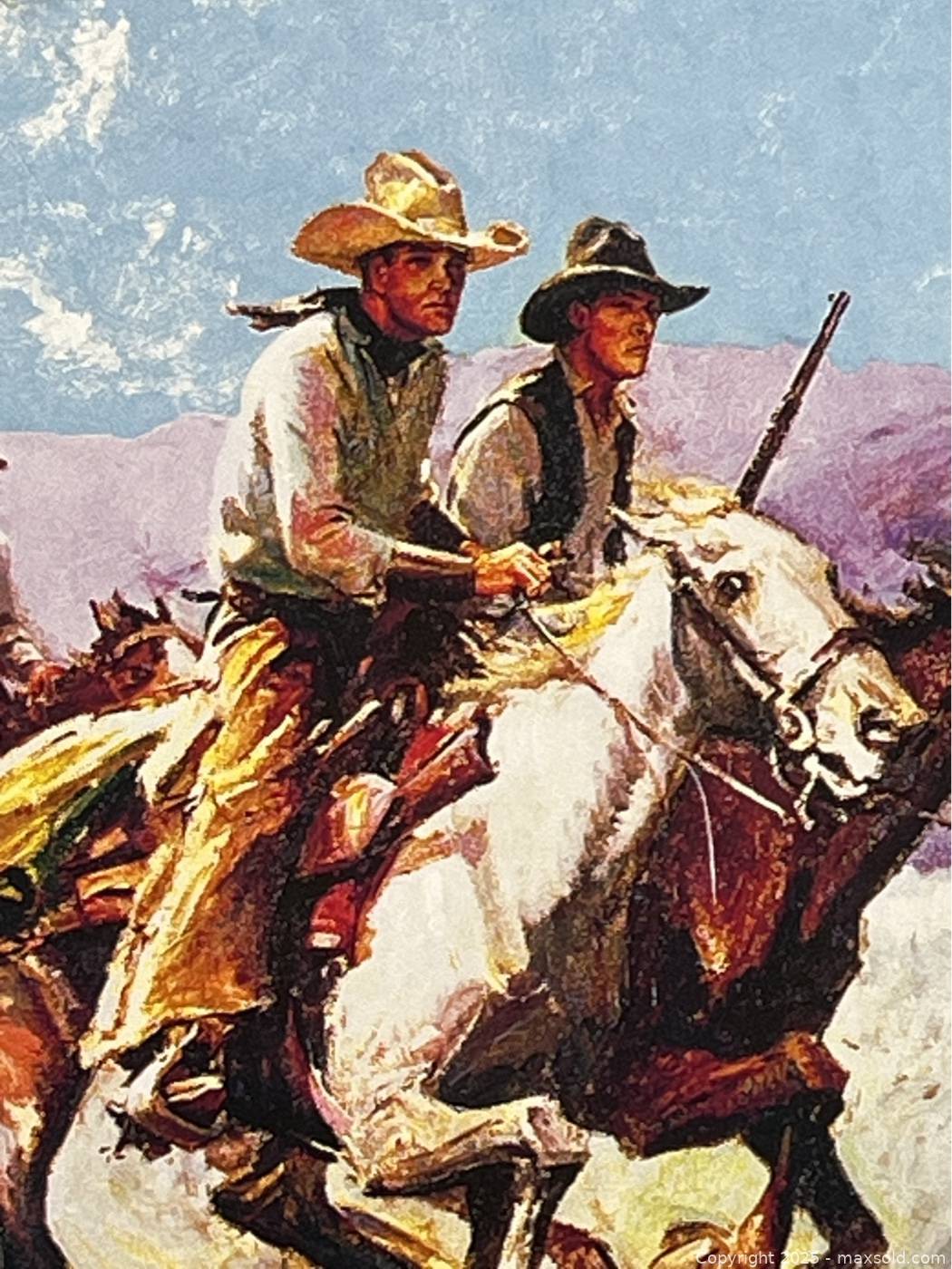 Western history hardcover book pair | Maxsold