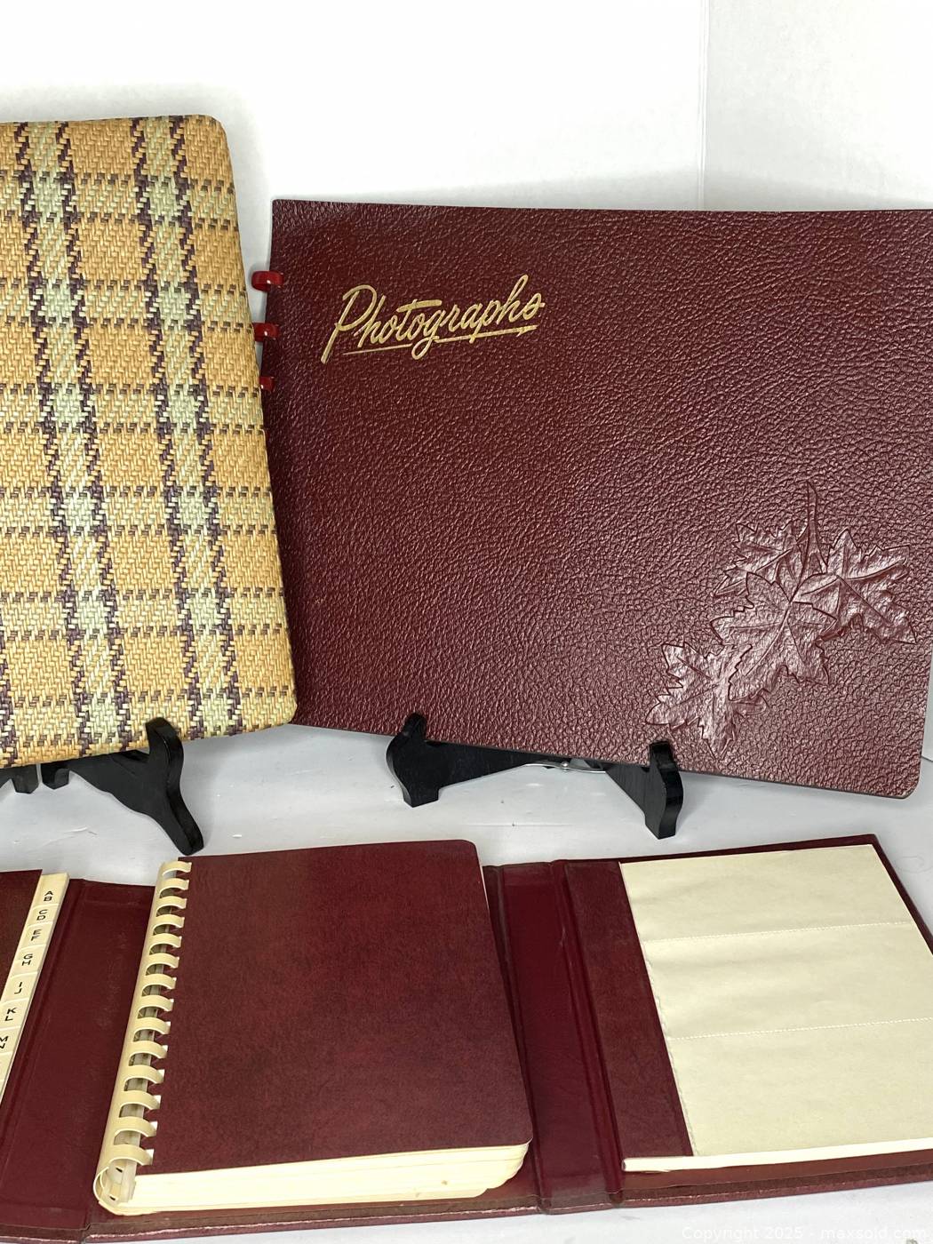 Vintage Photo Albums And Telephone Book | Maxsold