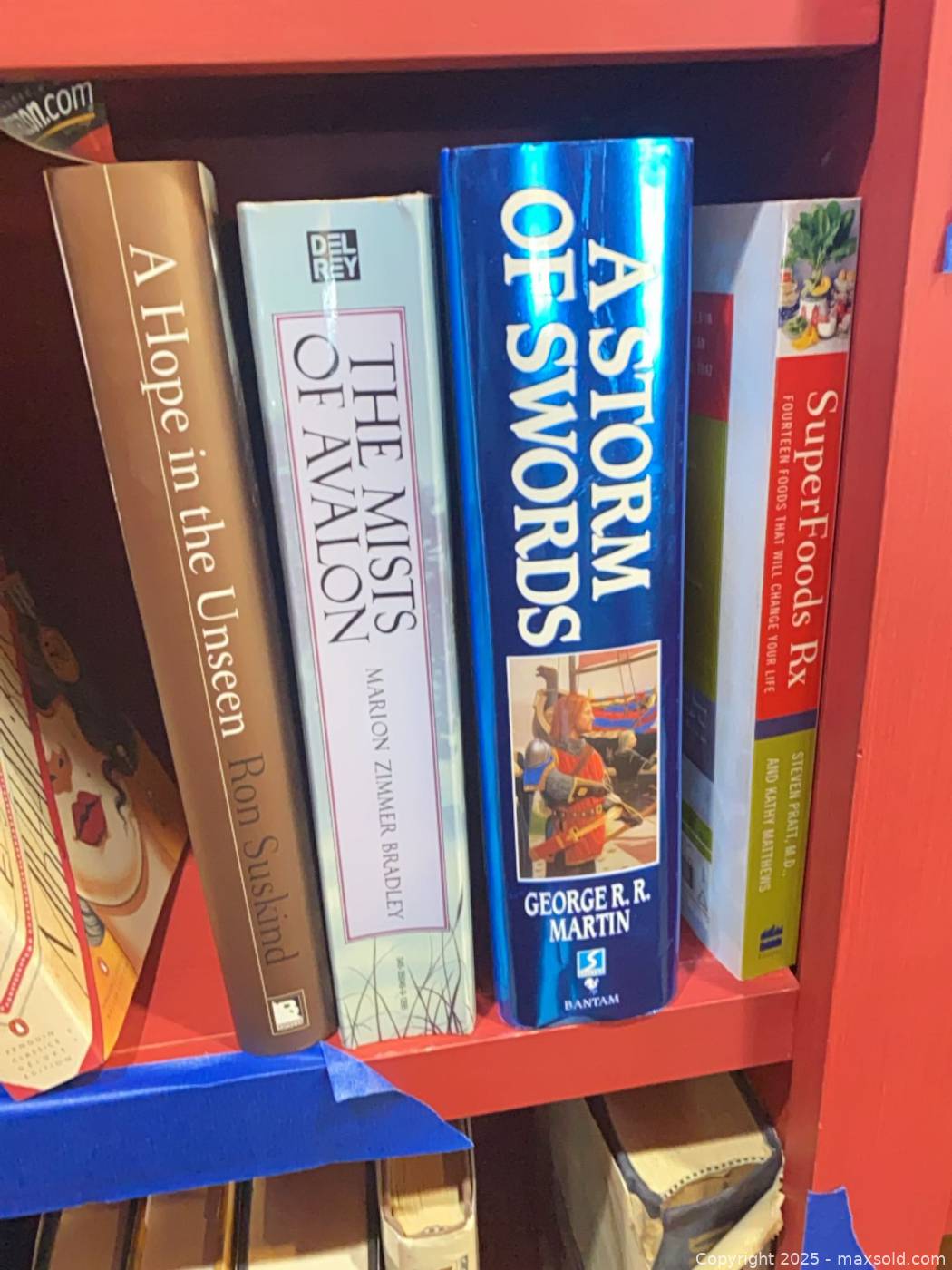 Assorted hardcover and paperback books | Maxsold