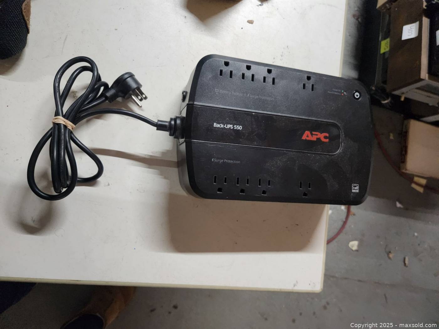 APC Back-UPS 550 uninterruptible power supply | Maxsold