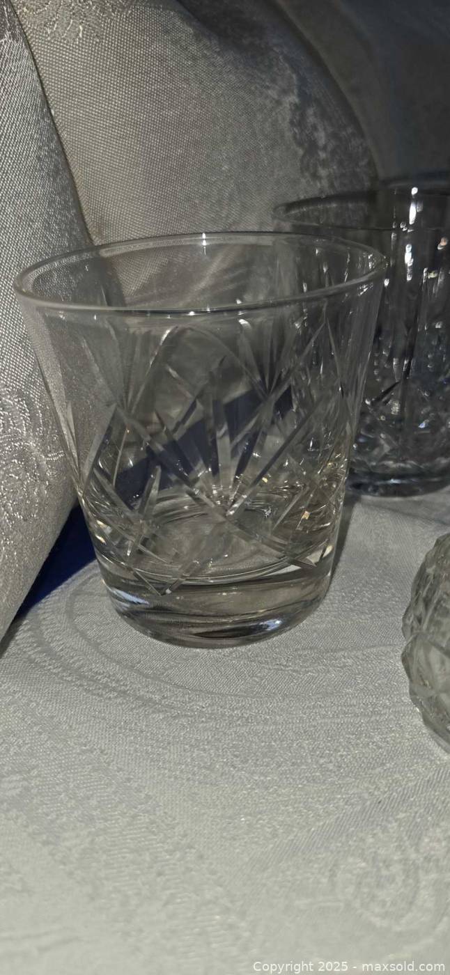 Assorted Cut Crystal Stemware, 28 pcs | Maxsold