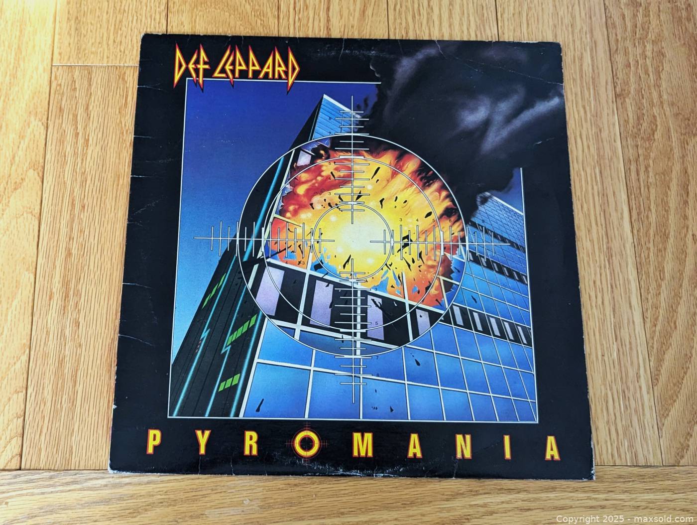 Def Leppard Pyromania vinyl LP | Maxsold