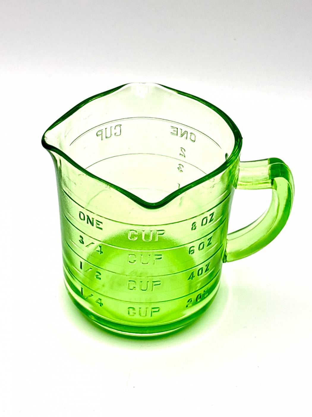 Uranium Green Kellogg's Hazel Atlas Measuring Cup | Maxsold