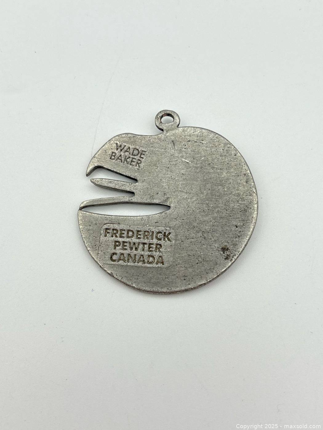 Wade Baker Frederick Pewter Pendant | Maxsold