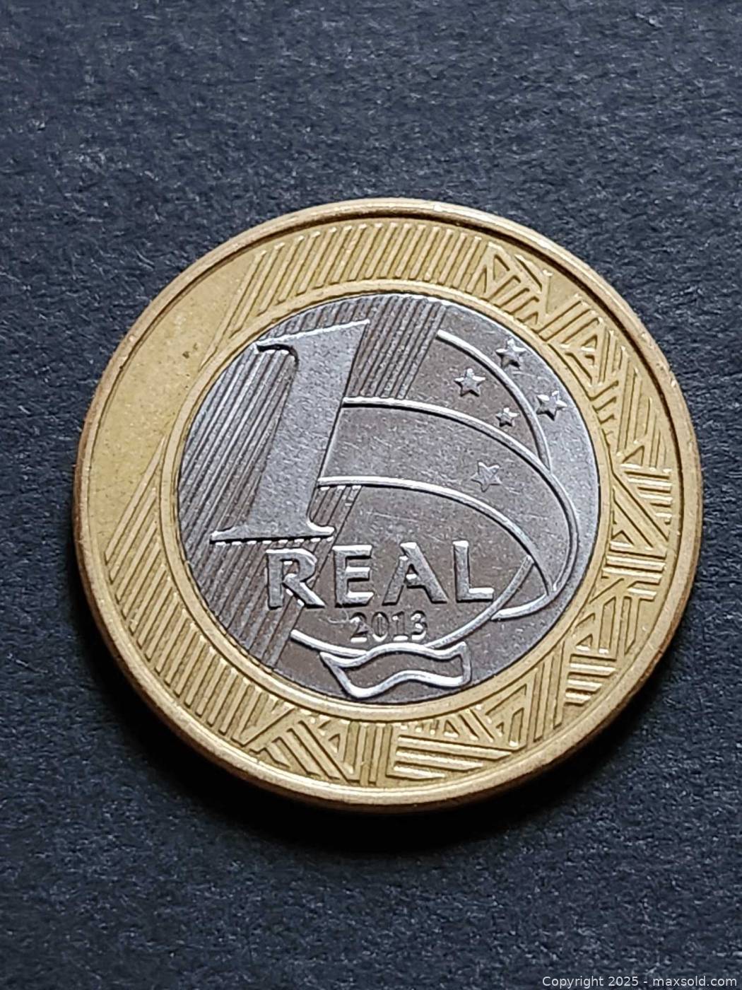 2013 Brazil 1 Real coin | Maxsold