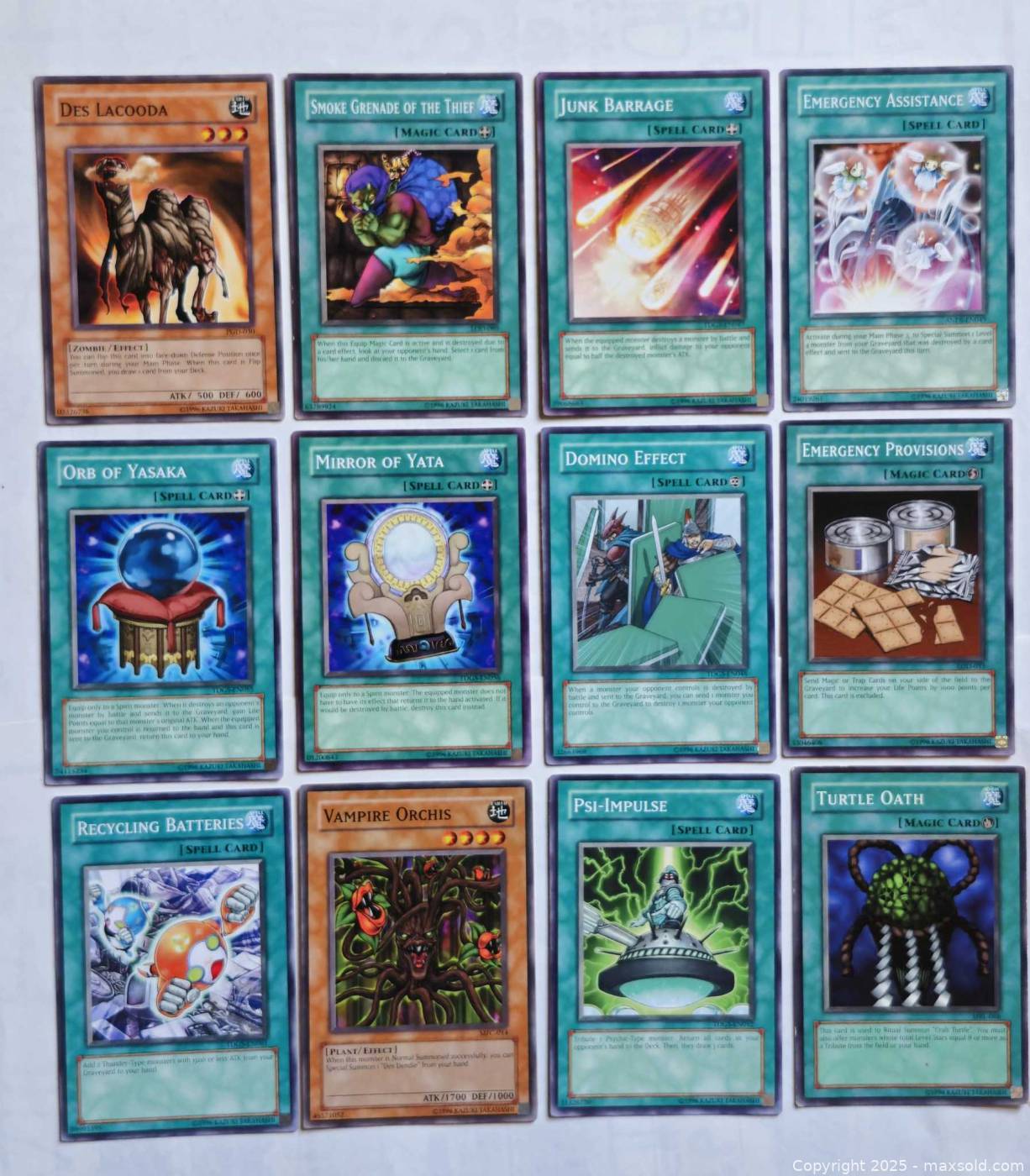 Yu-Gi-Oh! trading cards, 12 count | Maxsold