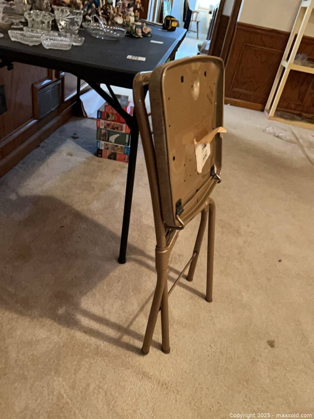 Cosco Beige Padded Folding Chairs Set of 2 | Maxsold