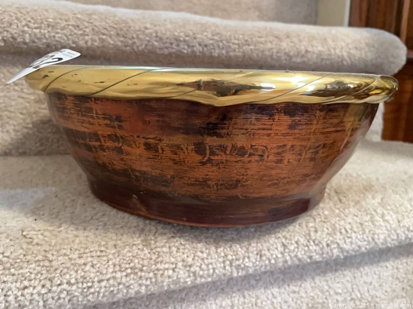 Laura Ricci Copper Centerpiece Bowl | Maxsold