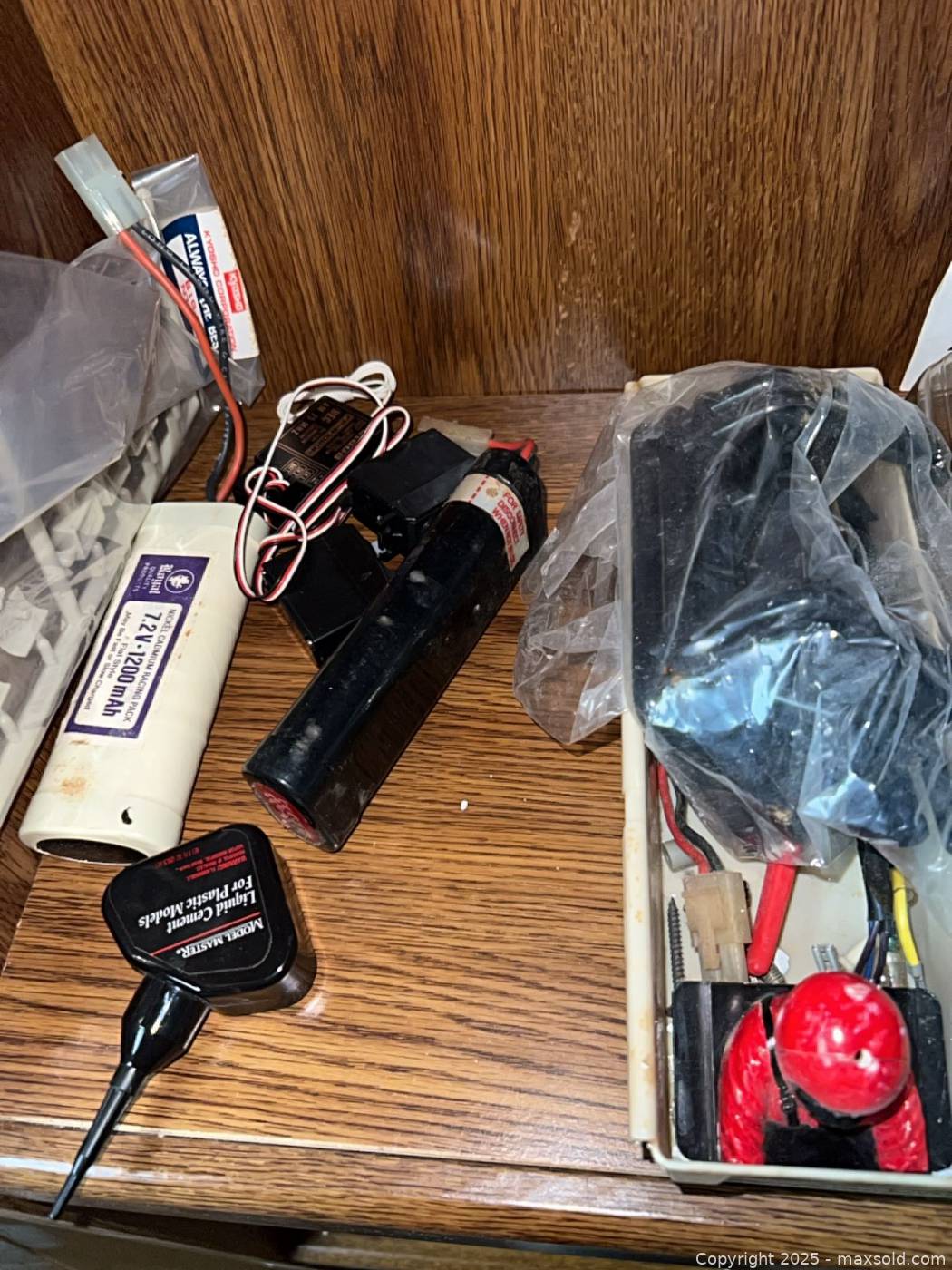 Kyosho Eliminator 10 and Big Brute clear RC bodies with Pulsar Pro 2000 transmitter, Futaba ...