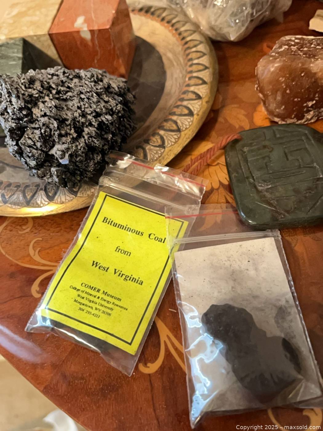 Rock, Marble Cube & Coal Specimens | Maxsold