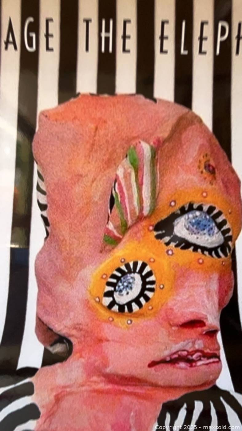 Cage The Elephant Melophobia poster on foam core | Maxsold