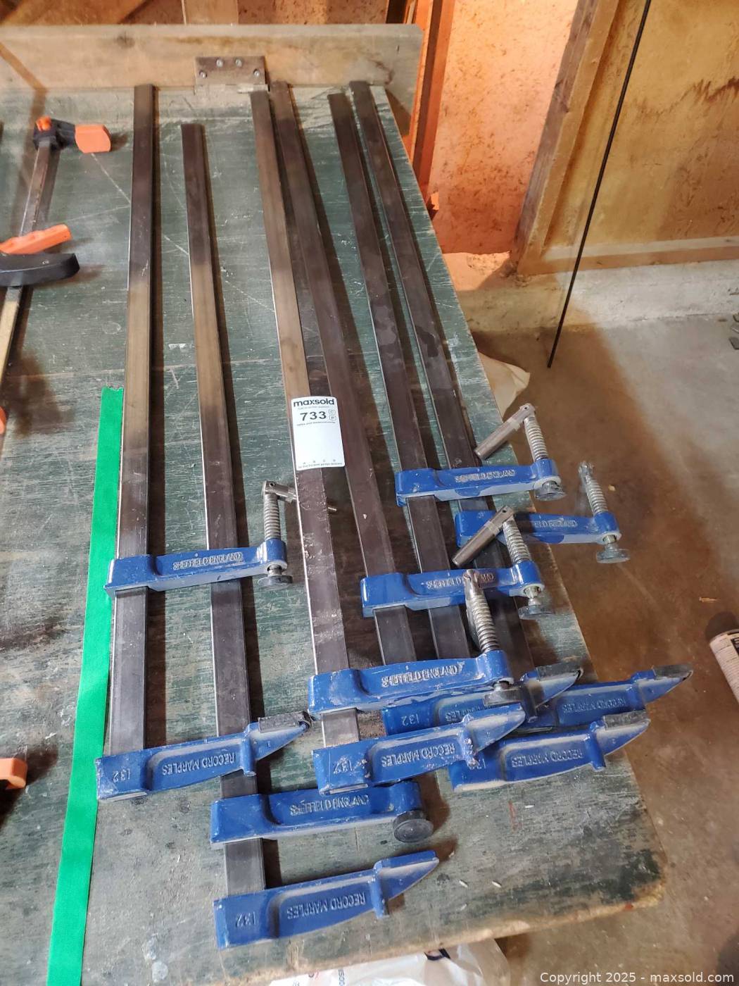 Record Marples 132 bar sash clamps set | Maxsold