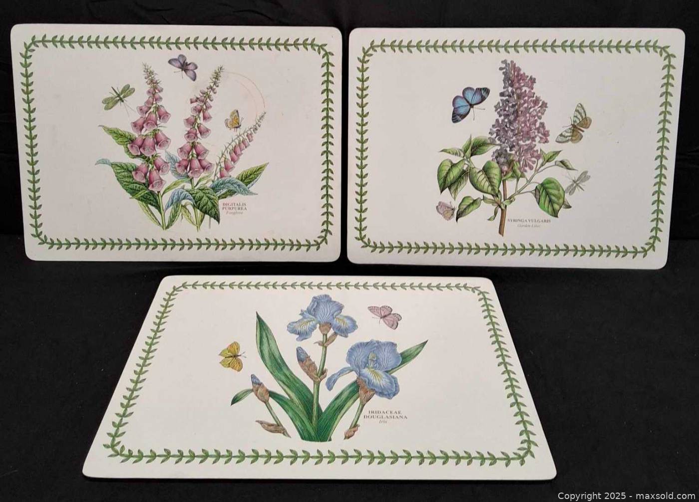 Portmeirion Botanic Garden placemats, coasters & bowls | Maxsold